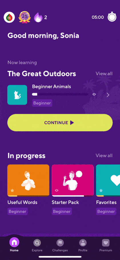 Introducing Drops Language Learning Units